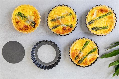 Kitchencraft Non Stick Mini Fluted Flan Tins Set Of 4 Lifetime