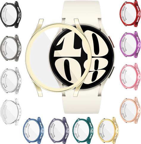 Amazon Com 12 Pack YUVIKE Watch Screen Protector Compatible With Samsung Galaxy Watch 6 40mm