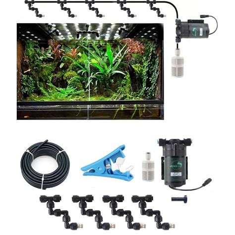 DC24V Mini Diaphragm Pump Reptile Misting Spray System Kit Diaphragm
