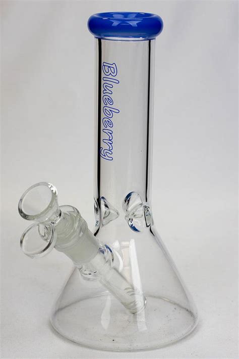 8 Blueberry Glass Beaker Water Bongs N8040 — Bong Outletcom