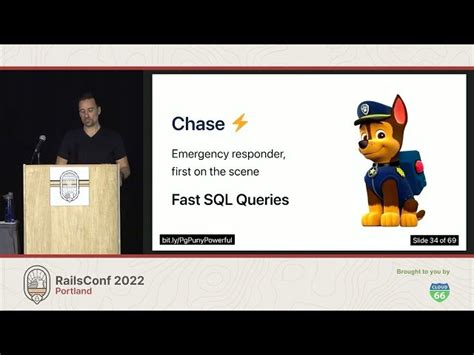 RailsConf Talk Puny To Powerful PostgreSQL Rails Apps From Ruby