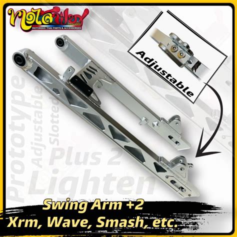 Swing Arm Plus 2 Adjustable Prototype Wave Xrm Vega Smash Tmx Shopee