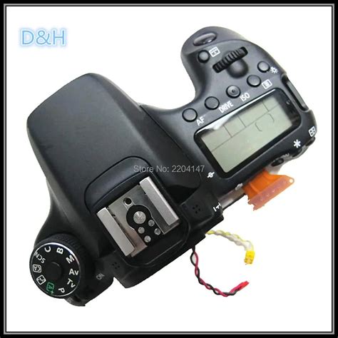 Original Repair Parts For Canon EOS 70D Top Cover Assy With LCD Display