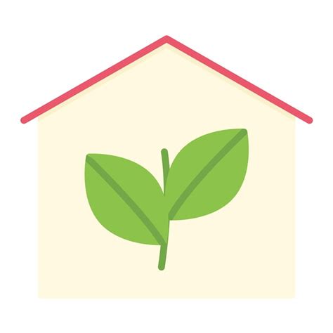 Premium Vector Green House Vector Illustration Style