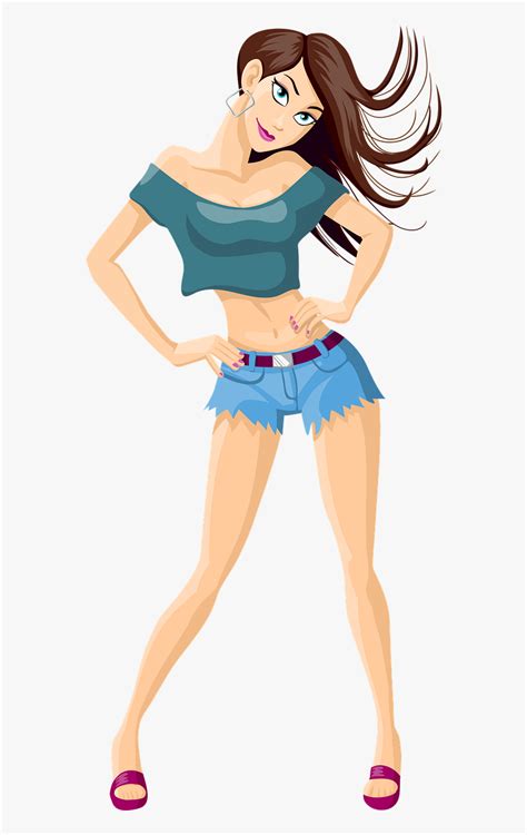 Gambar Kartun Wanita Keren 3d Terkini Wallkatamotif