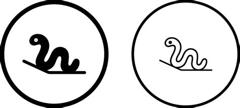 Worm Vector Icon 42024325 Vector Art At Vecteezy