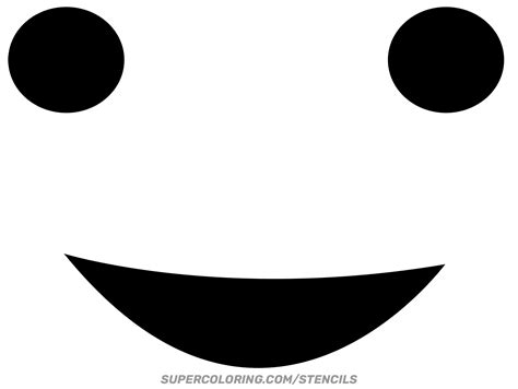 Face Stencils Crafts Printable