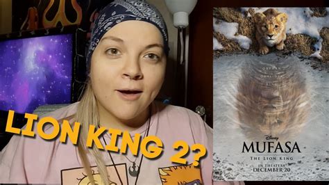 MUFASA Trailer REACTION I HATE How Long It Took Me To REALIZE YouTube