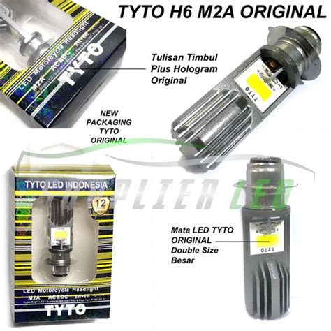 Jual Lampu Led Motor Socket H6 M2a Tyto Jakarta Barat Supplier Led