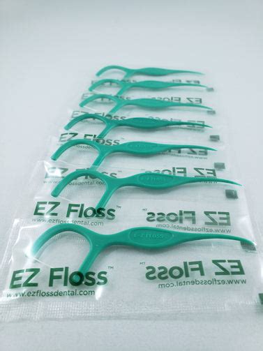 E Z Floss Go Packs 10x120 Count Box Mint Flavour Floss Picks Ez