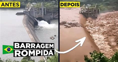 O Rompimento Parcial Da Barragem 14 De Julho Localizada Entre Cotiporã