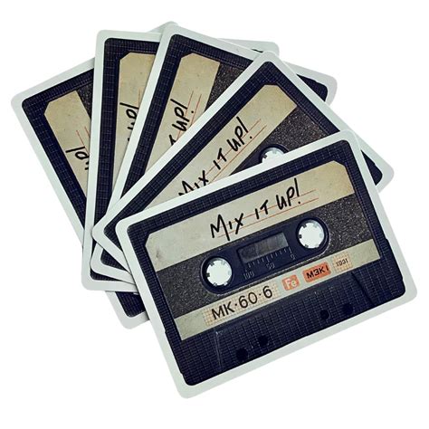 Amazon Atoms Essentials Mix IT UP Cassette Mixtape Playing Cards
