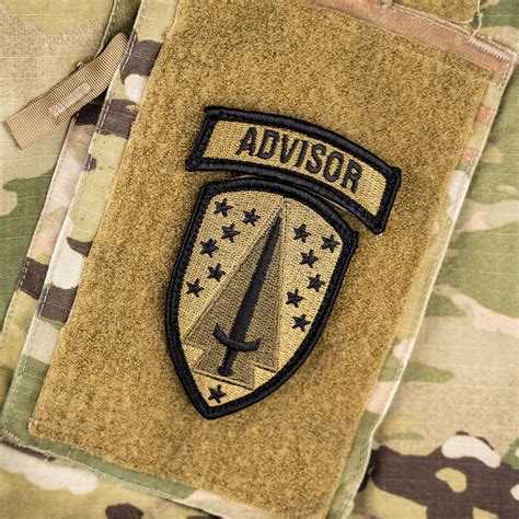 Sfab Patch Ocp And Advisor Tab Sewn With Velcro Ocp Color