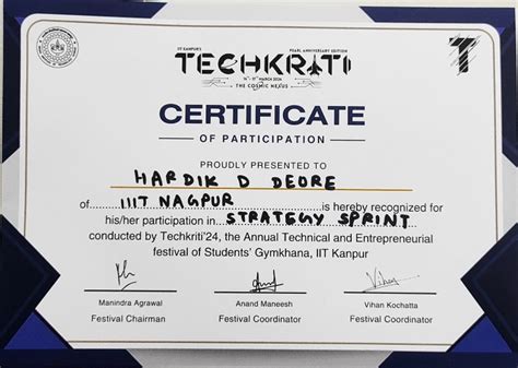 Hardik D Deore On Linkedin Hackathon Iitkanpur Techkriti