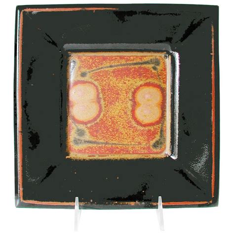 Square Plate By Maishe Dickman Artisan Pottery Pottery Square Plates