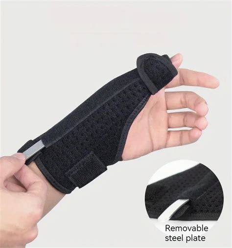 関節炎、ばね指用の通気性のある親指ブレース 親指を安定させて 最大 100kg までフィット Sports And Outdoors