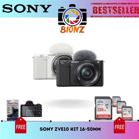 Jual Sony Zv E10 Kit 16 50mm Sony Zv E10 Kit 16 50mm Shopee Indonesia