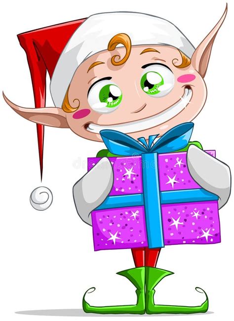 Christmas Elf Stock Vector Illustration Of Tale Cute 35627838