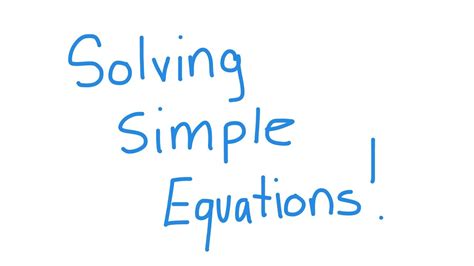 Simple Math Equations Clipart