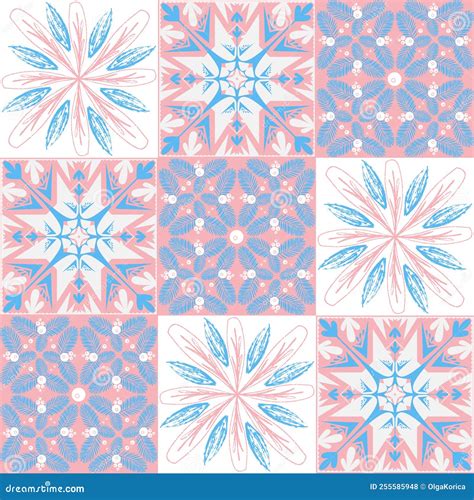 Talavera De Puebla Pastel Colored Ceramic Tile Traditional Spanish