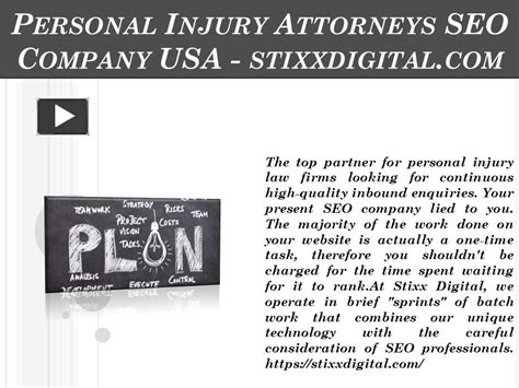 Ppt Personal Injury Attorneys Seo Company Usa