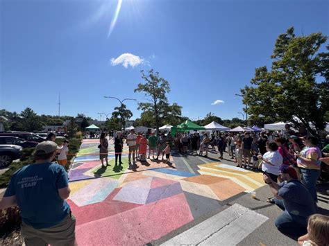 PHOTOS Urbana Unveils New Ground Mural At Market At The Square