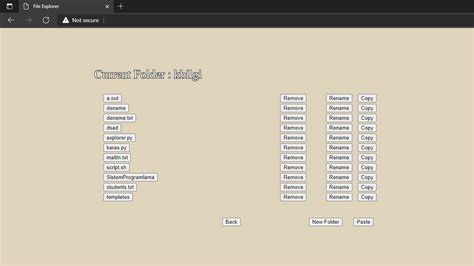 Github Fquerlinux File Explorer Web App Simple File Explorer For Linux