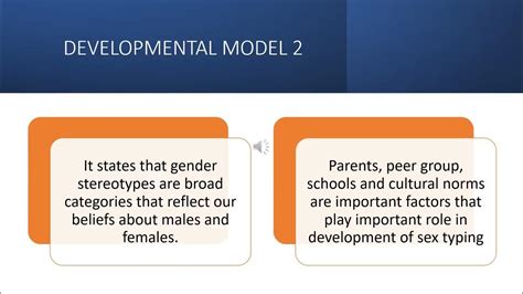 Sex Typing And Its Development Youtube
