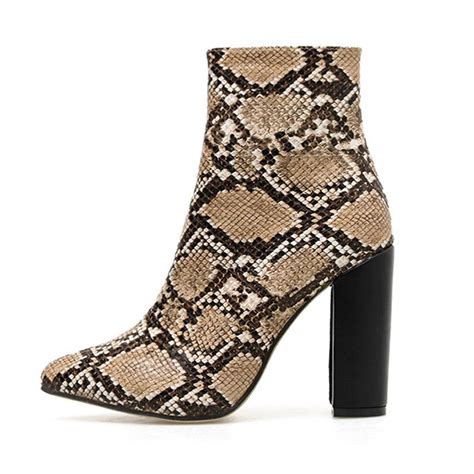 Bottines Python Femme Esprit Serpent Bottines Python Femme Esprit Serpent