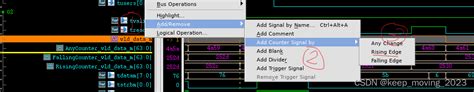 Verdivcs常用debug功能verdi统计上升沿 Csdn博客