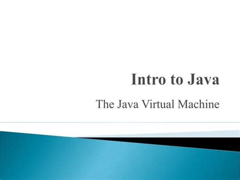 jvm architecture pptx programming languages computing