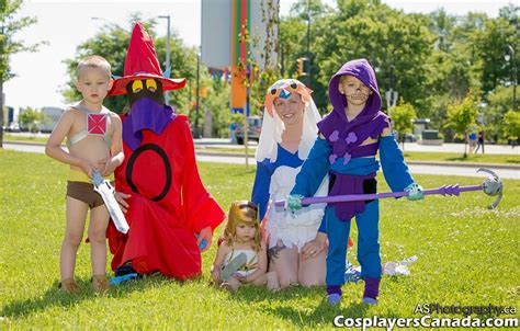 Cosplayers Canada He Man Orko She Ra Sorceress Skeletor At Nfcc