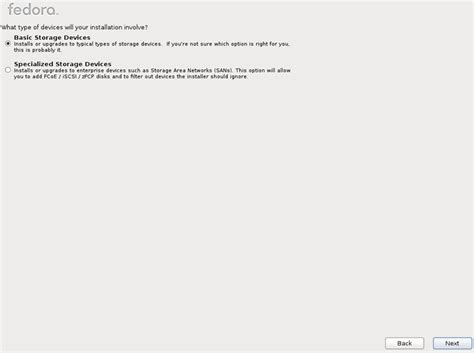 Fedora Install Server World