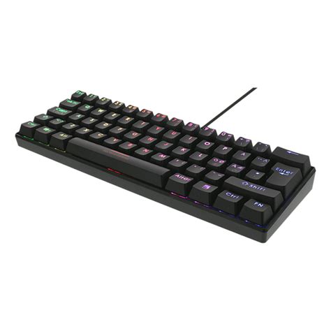 DELTACO GAMING Billentyűzet GAM 075 mini mechanical keyboard 60 PAN