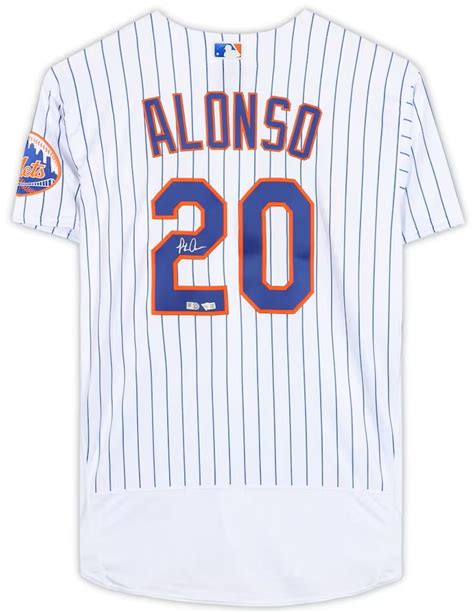 Pete Alonso Autographed Mets Authentic Jersey The Autograph Source