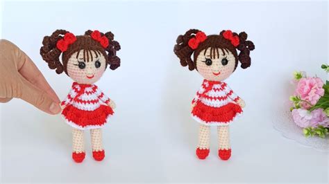 Идея для заработка💖Как вязать маленькую Куколку в Красном крючком💖Игрушка амигуруми 2 2 Youtube