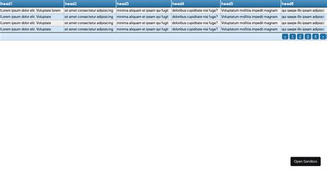 Semi Responsive Table Css Codesandbox
