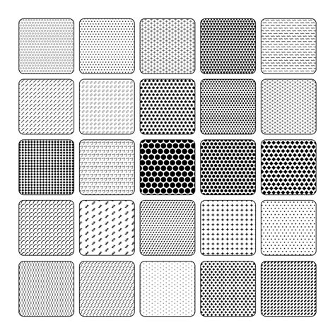 Illustrator Pattern Library Dots Patterns