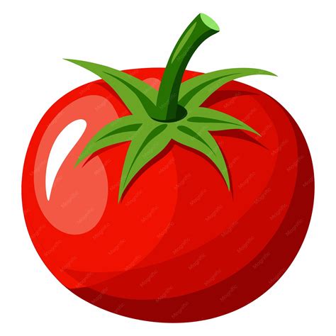 Tomato Clipart Vector Illustration Premium Ai Generated Vector