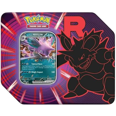 Pokemon Mega Evolution Moonlit Mega Clefable Ex Tin Set 4 Booster