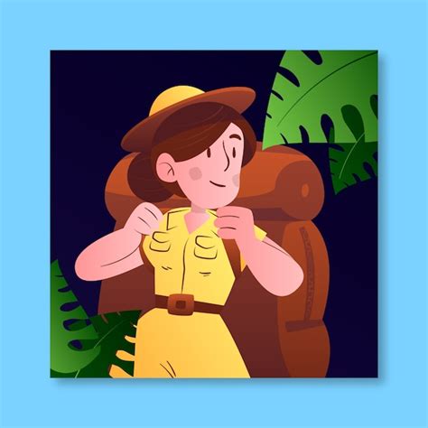 Дизайн профильной картинки для игр Бесплатно векторы