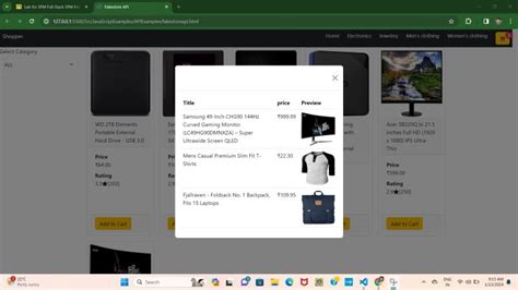 Shopping Page Using Fakestoreapi Chowdaboina Raja