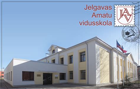 Jelgavas Amatu Vidusskola Par Skolu Pastkartīte