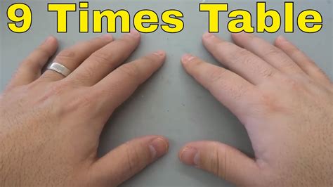 9 Times Table Finger Trick