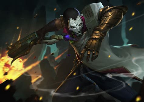 Project Jhin Wallpaper Jhin Lol Legends League 4k Game Artstation