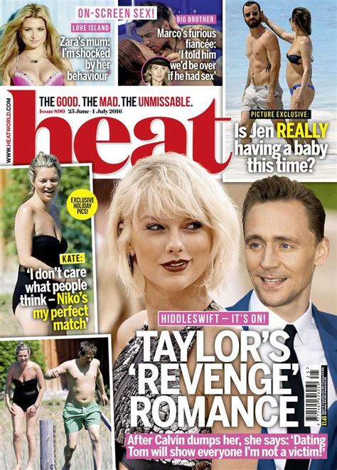 Heat Issue 890 Digital Magazine Cover Best Tv Celebrity News