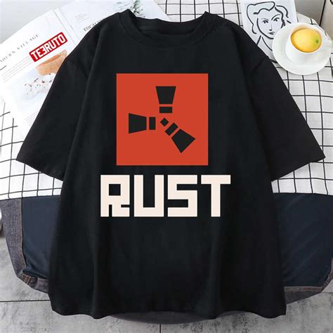 Logo Rust Game Logo Unisex T Shirt Teeruto