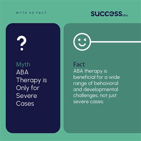 Success Aba On Linkedin Lets Bust Some Myths About Aba Therapy