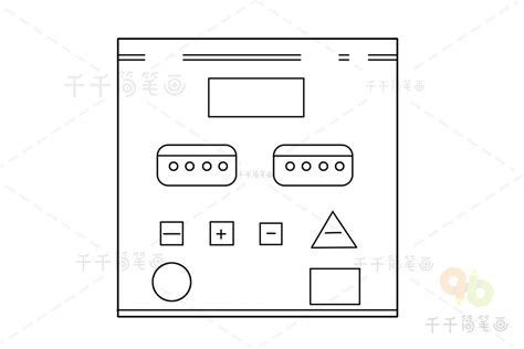 电子与信息海洋 桥楼航行值班报警系统 电子与信息海洋简笔画