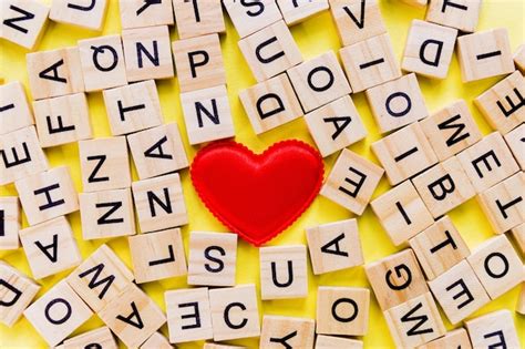 Premium Photo Close Up Of Heart Shape Text On Paper